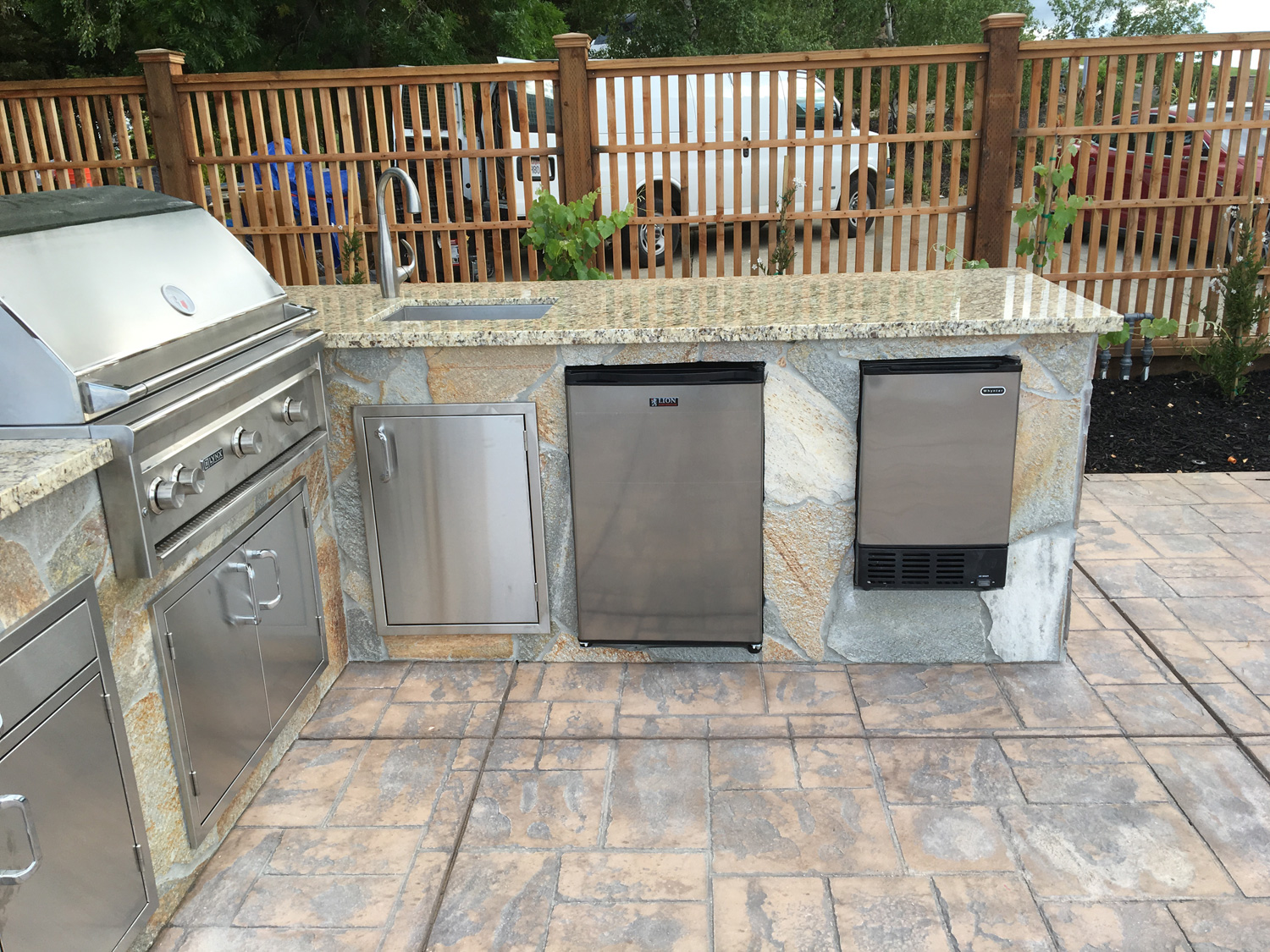 Outdoor BBQ project - DN Construction